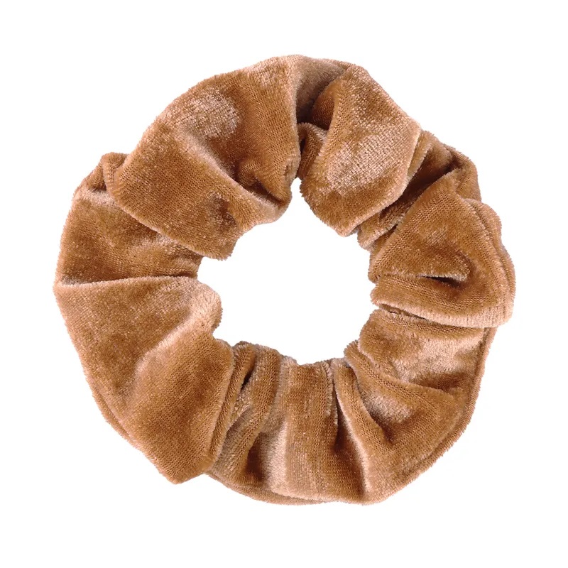 Hårsnodd Bronsfärgad Sammet | Glinder